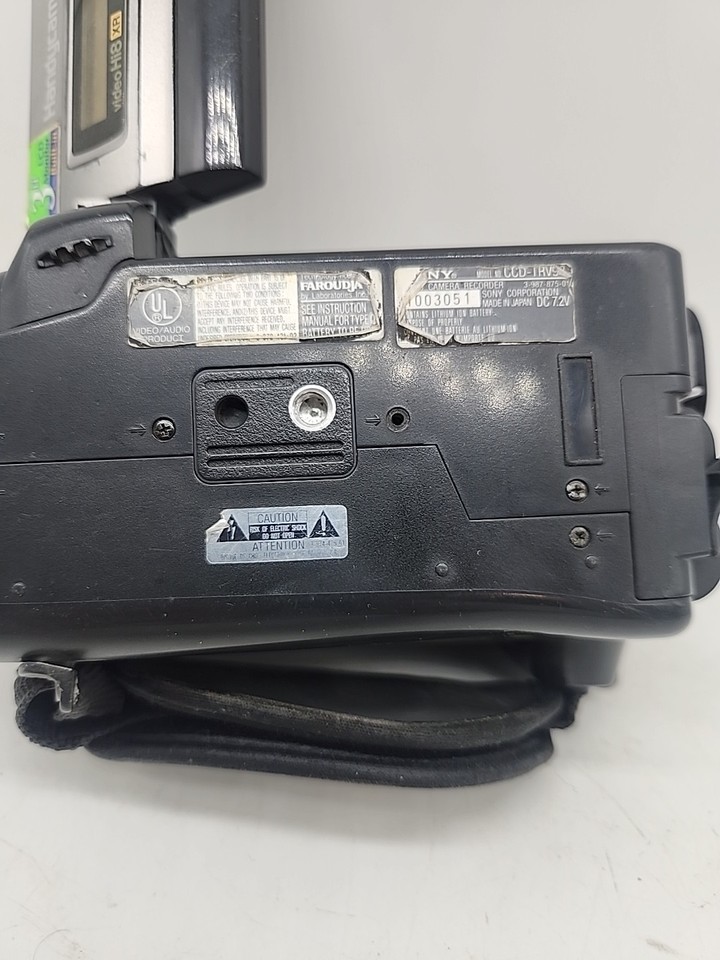Sony Handycam CCD-TRV93 NTSC Hi8 Camcorder Bag Lenses /Nightshot TESTED ...
