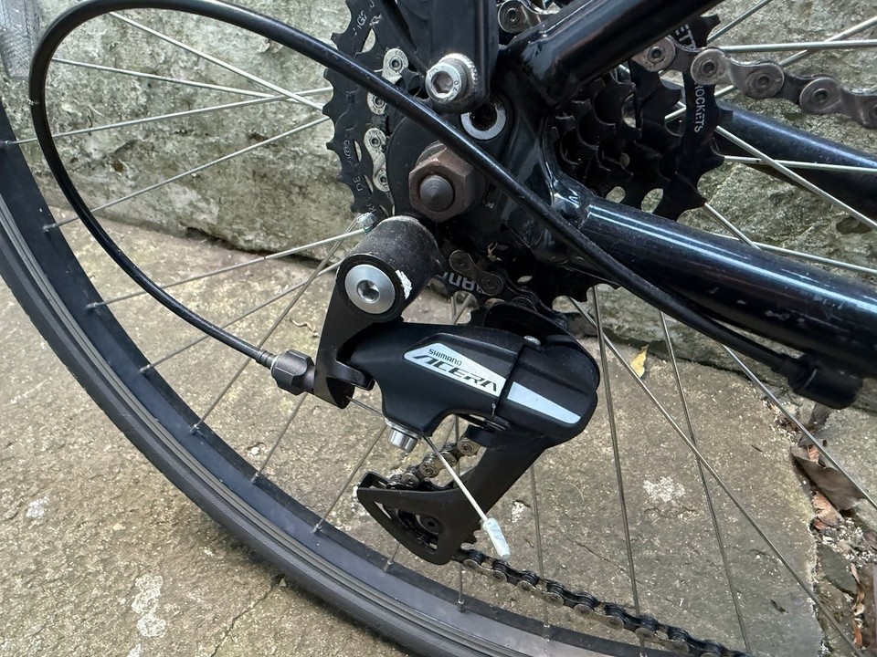 Ridgeback Hybrid Bike with Basket, Front Rack and Rear Rack | eBay UK