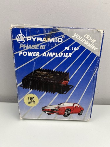 VTG Pyramid Phase III Power Amplifier PB-100 | eBay