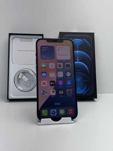 Apple iPhone 12 Pro Max A2342 512GB Blue! Unlocked phone! 96% battery ...