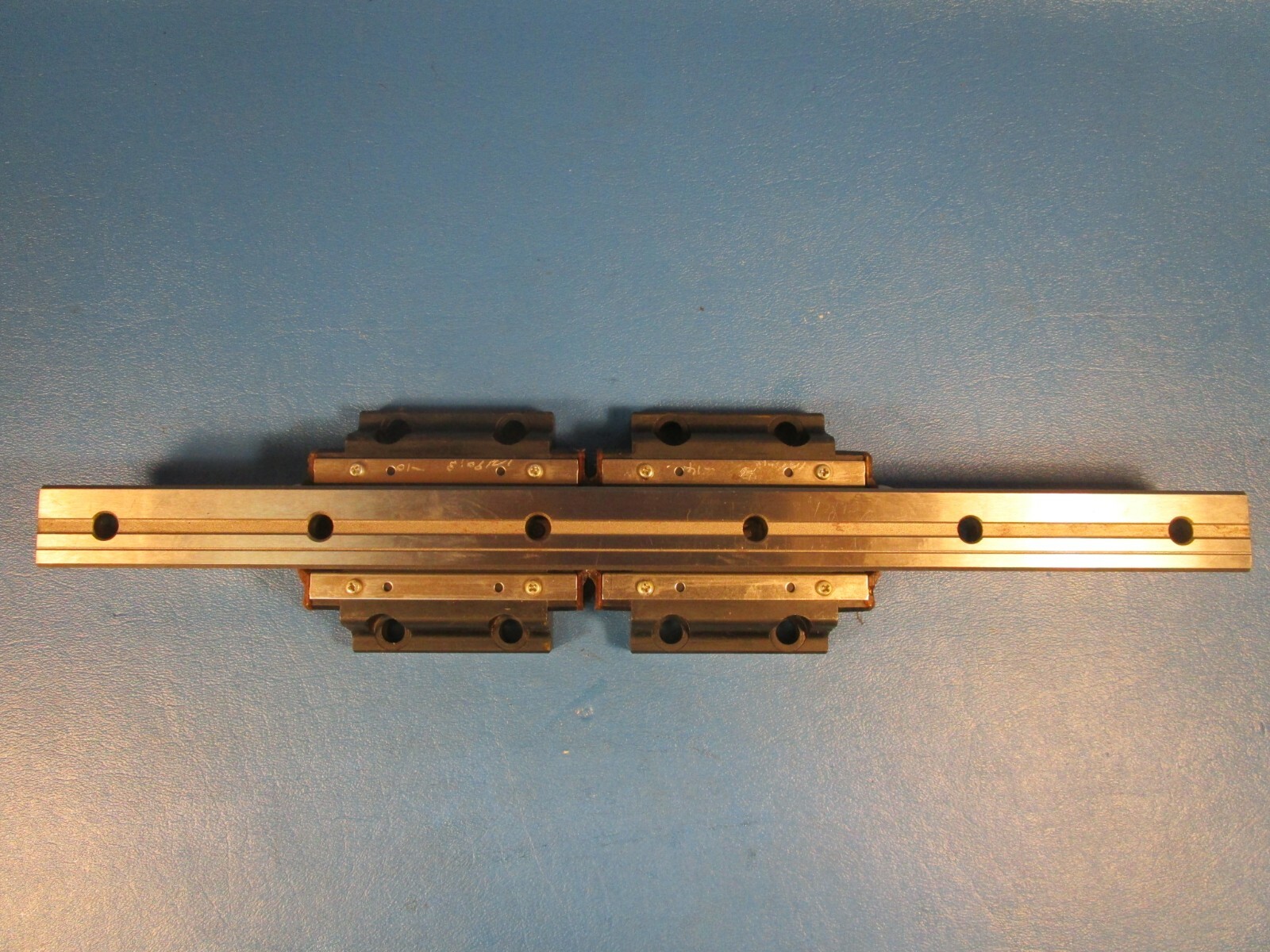 THK, SR25TB2SS + 340LYP, Two SR25TB Linear Guide Blocks on a 340mm Rail ...