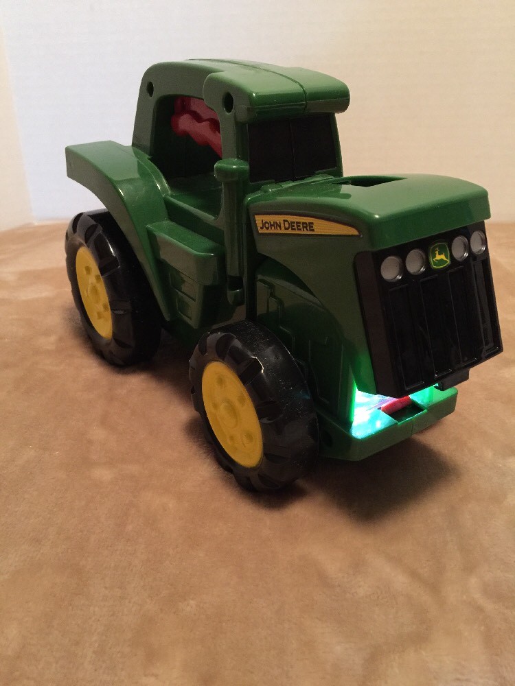 Learning Curve John Deere Tractor Toy Flashlight Engine Sounds Tested ...