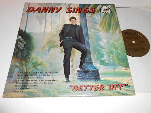 DANNY[WOLD] AND THE CHURCHMAN QUARTET =About mint-, " SINGS BETTER OFF ...