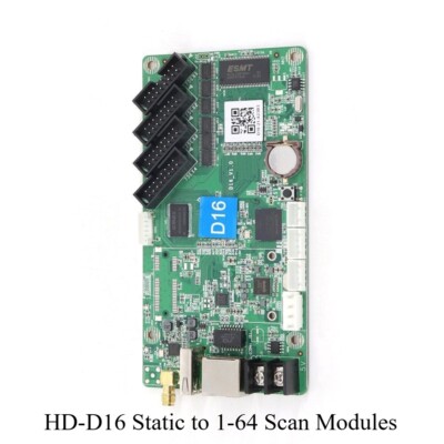 HD-D16 Static to 1-64 Scan Modules Full Color Banner LED Display ...