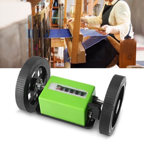 1pc Mechanical Length Counter Meter Counter Rolling Wheel Green | eBay