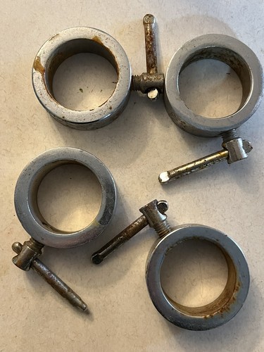 Olympic 2" Clips Collar Clamps - Bench Press Weight Bar Dumbbell ...