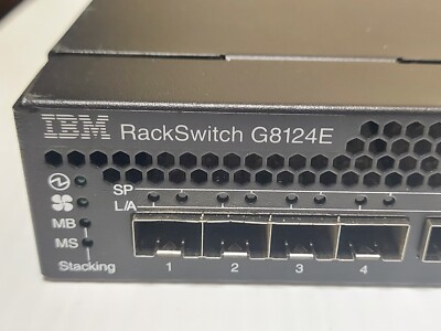 RackSwitch G8124-E 24 Port 10GbE SFP+ Ethernet Switch (7309-HC6) | eBay