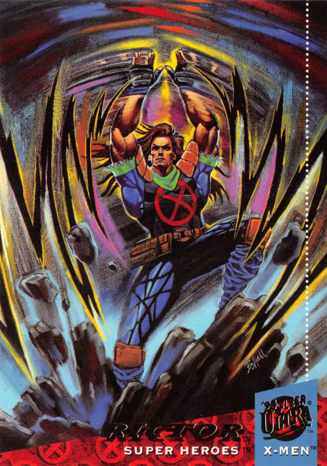RICTOR / X-Men Fleer Ultra 1994 BASE Trading Card #28 | eBay