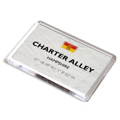 FRIDGE MAGNET - Charter Alley, Hampshire - Lat/Long SU5957 | eBay Australia