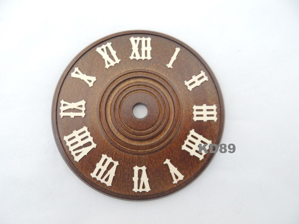 Brown Wood Cuckoo Clock Dial Wooden Numeral | eBay