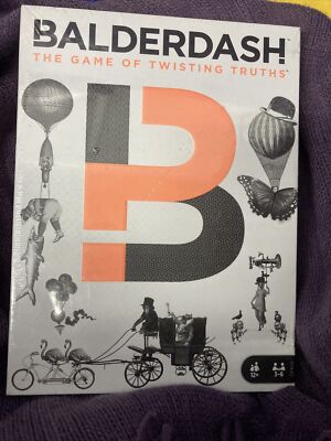 Mattel Balderdash Board Game The Game of Twisting Truths BRAND NEW AND ...