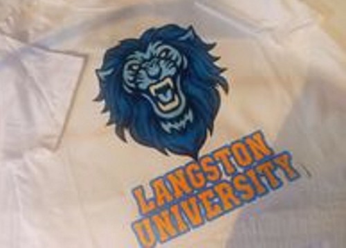 LANGSTON UNIVERSITY LIONS WHITE SHIRT | eBay