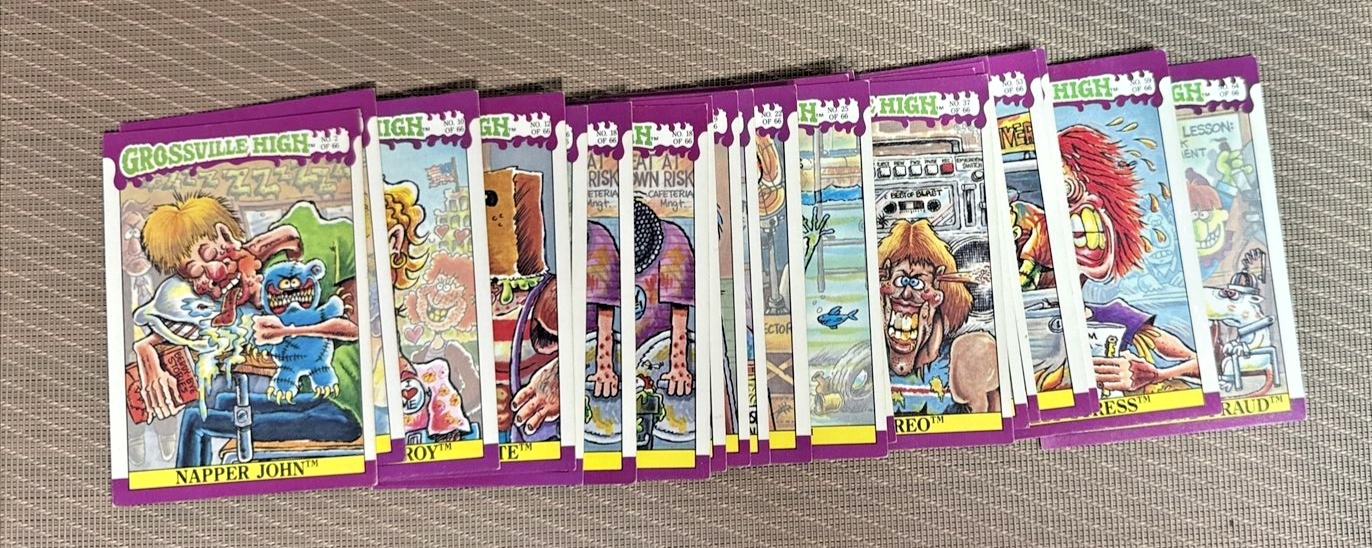 1986 Grossville High Lot of 36 Trading Cards #2-66 With Duplicates ...