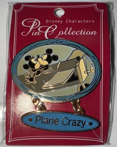 Mickey and Minnie Plane Crazy Pin | eBay