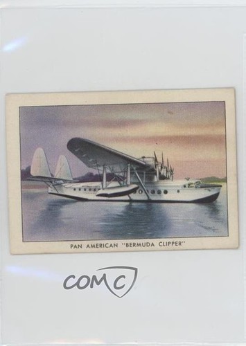1940-42 Wings Cigarettes Series C T87 Pan American Bermuda Clipper #31 ...
