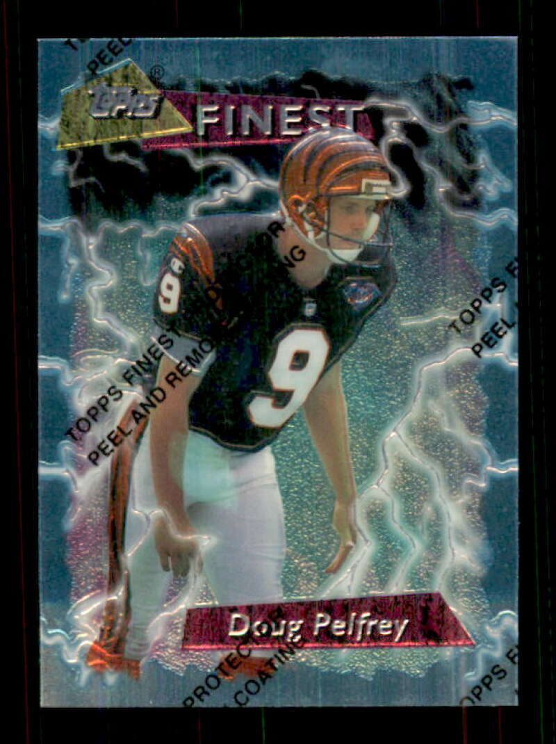 1995 Topps Finest #28 Doug Pelfrey Bengals 238105 | eBay