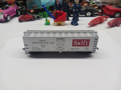 Ho Scale Tyco - Swift - 40' Wood Reefer # 4226 Box Car. | eBay