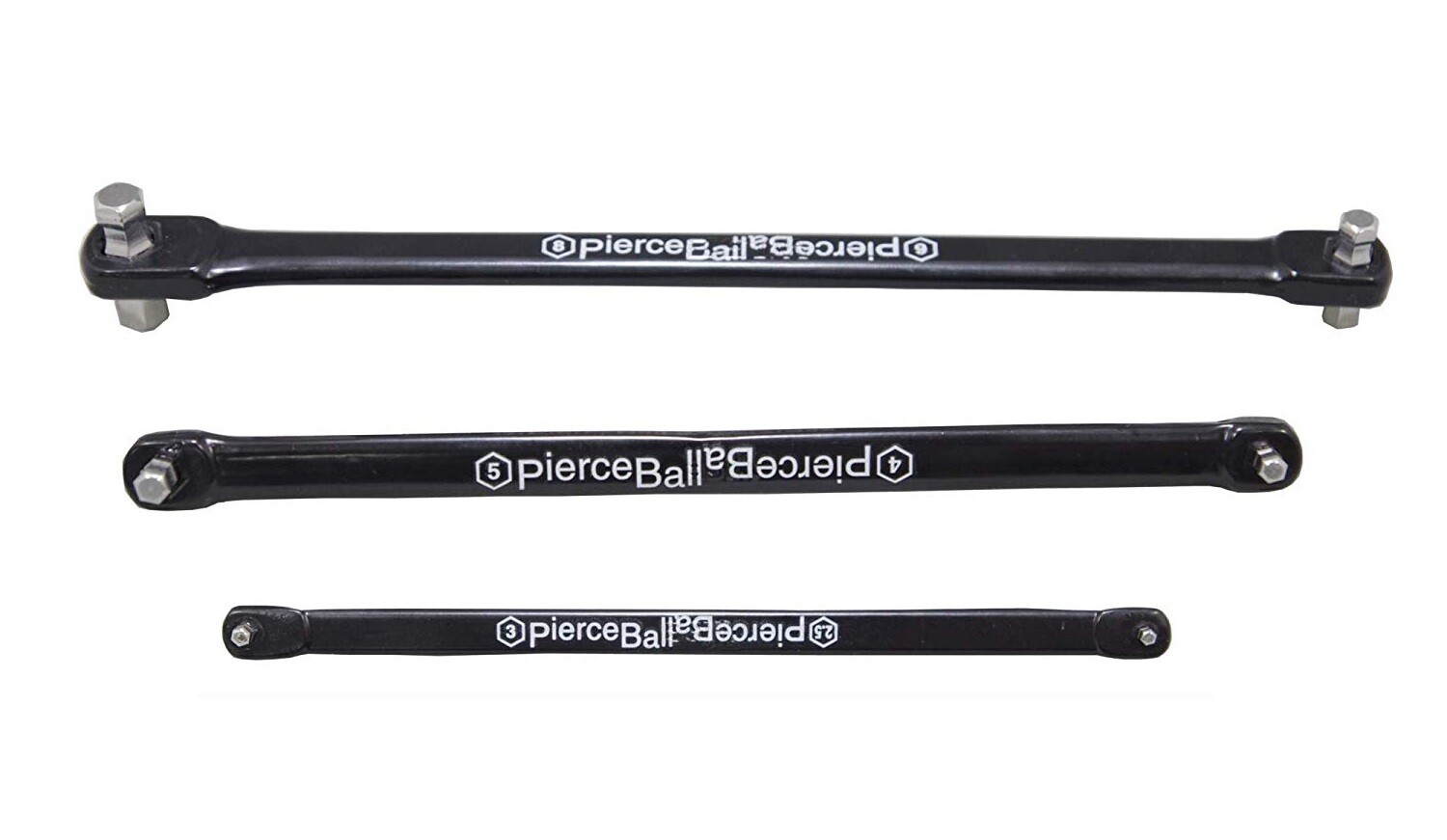 WISE PIERCE BALL WRENCH SET (HEX 2.5x3,4x5,6x8mm) PIS246 MADE IN JAPAN ...