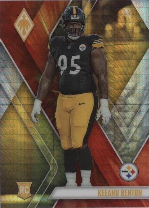 2023 Panini Phoenix - Rookies Keeanu Benton #165 Fire Burst /340 (RC ...