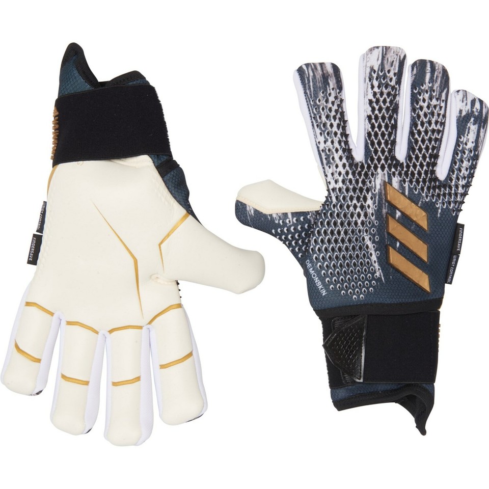 adidas Predator 20 GL Pro Ultimate Demonskin Goalkeeper Gloves Sz 10 ...