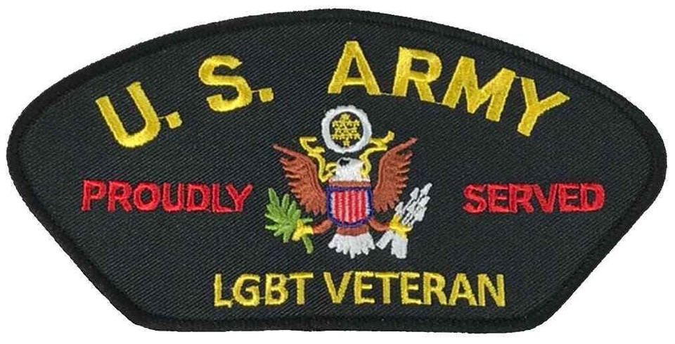 US ARMY LGBT Proudly Served Veteran Patch - Veteran Owned Business | eBay