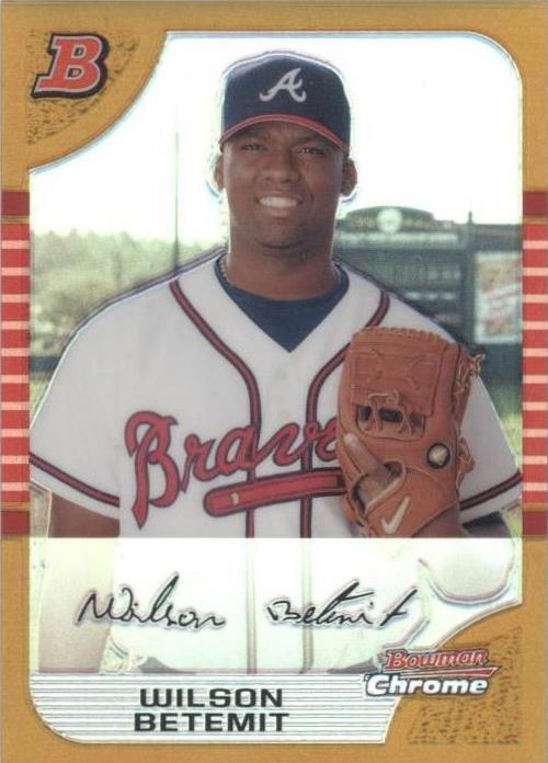2005 Bowman Draft Picks & Prospects - Chrome Wilson Betemit #BDP14 Gold ...