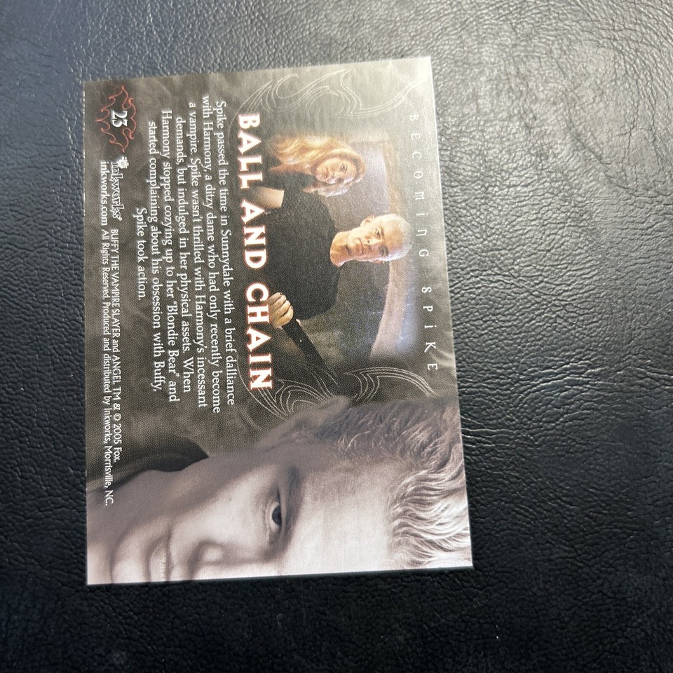 b9d Buffy The Vampire Slayer Spike Complete Story #23 Harmony Mercedes ...