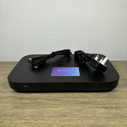 Sky Q 1TB UHD TV Box with Power Lead, HDMI Cable & Viewing Card Model ...