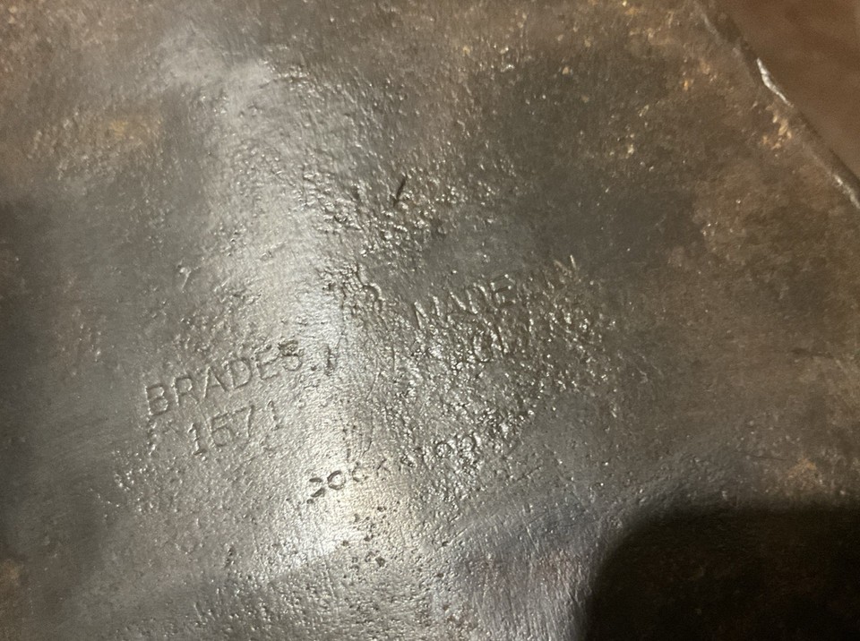 ANTIQUE VINTAGE BRADES 1571 COCKATOO MADE IN ENGLAND 4 1/2 LB AXE HEAD ...