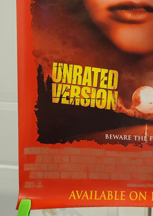 Cursed DVD Poster 2005 | eBay