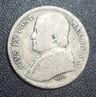 Vatican - Silver Pope Pius Ix