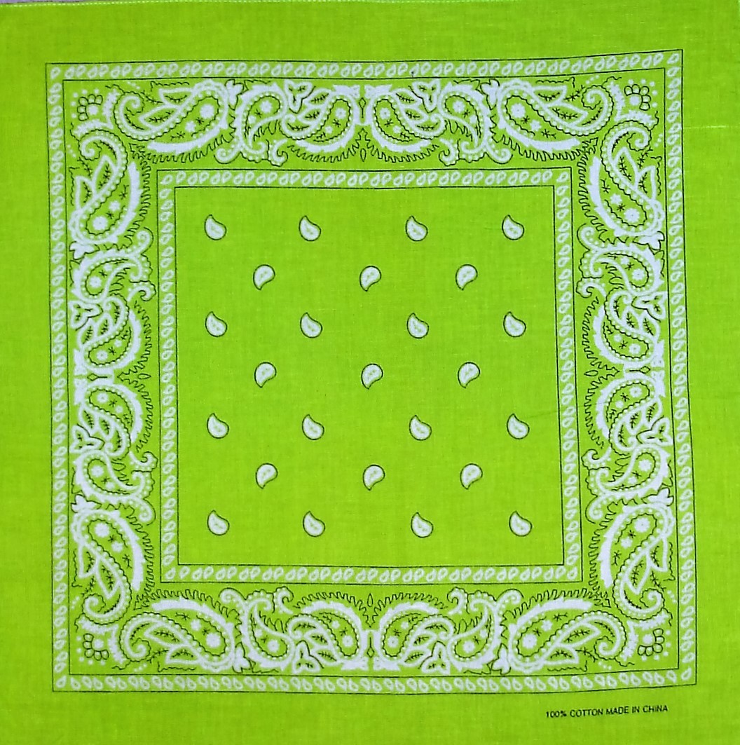 Neon Green Bandana