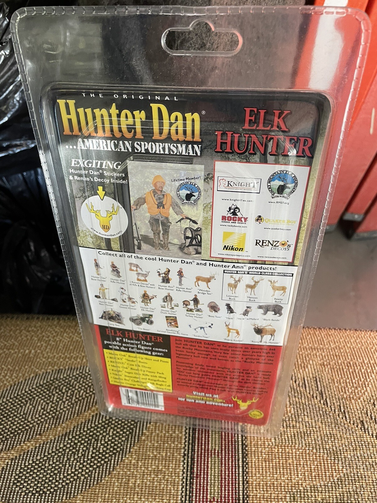 Original HUNTER DAN ELK HUNTER 8" Action Figure NEW | eBay
