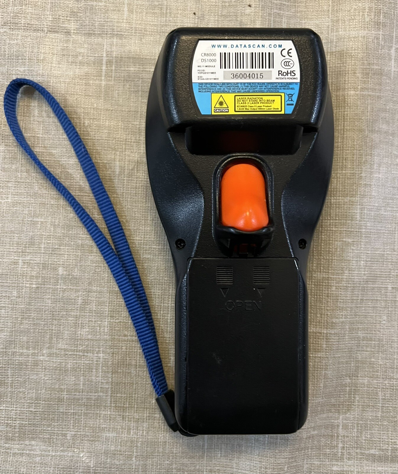 DATASCAN CR8000 802.11 MODULE BARCODE INVENTORY SCANNER - 37 | eBay