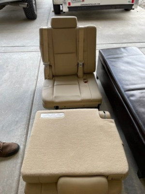 2007-2014 Tahoe Yukon Denali Suburban Escalade OEM 3RD Row Split Seats ...