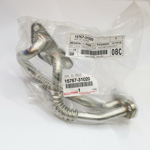 TOYOTA LEXUS Genuine OEM ENGINE OIL COOLER PIPE 15767-31020 | eBay