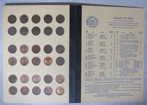 Near Complete 1909-1940 Lincoln Wheat Cent Collection Set - Only ...