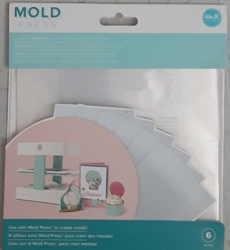 We R Memory Keepers Mold Press Plastic Sheets 6.75 × 6.75 Brand New ...
