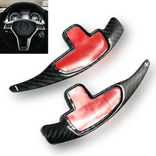 Real Carbon Steering Wheel Shift Paddle Extension Fits 13-16 R231 SL63 ...