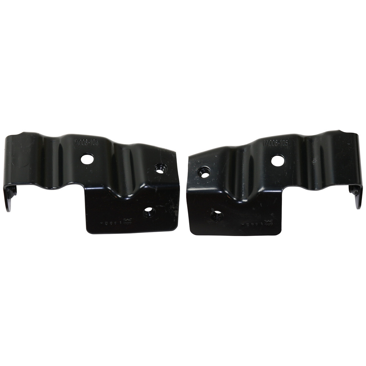 Front Outer Bumper Brackets Set For 2003-2007 GMC Sierra 1500 2500 HD ...