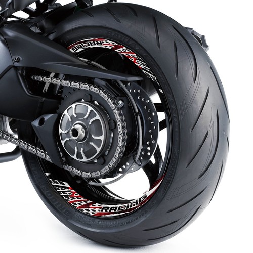 17 inch Vinyl Wheel Rim Stickers S23W For ZX10R Ninja ZX1000 19 20 21 ...