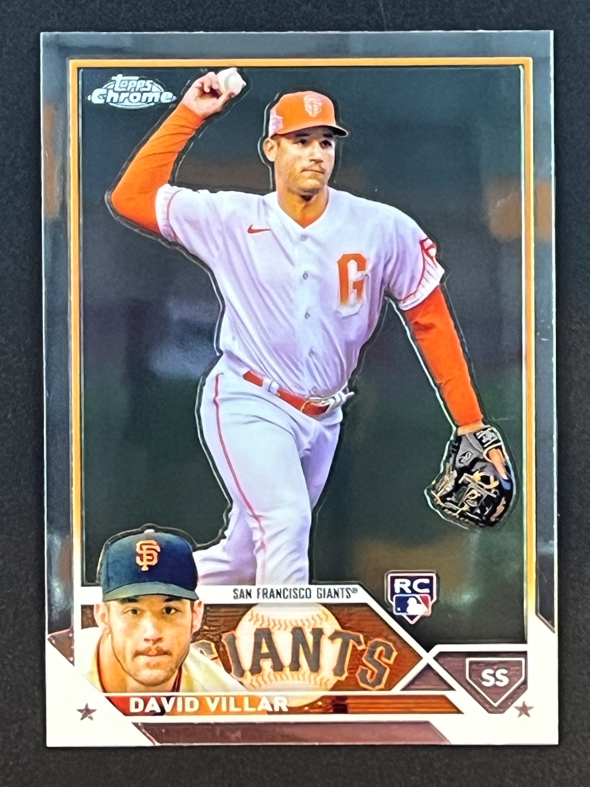 DAVID VILLAR RC 2023 Topps Chrome #117 San Francisco Giants | eBay