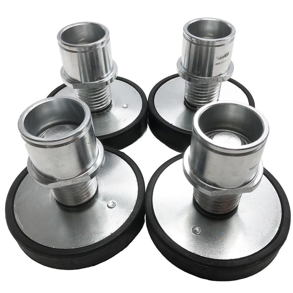 New 4PK Auto Car Lift Round Tray Rubber Pads Peg Screw-up Pads 50mm ...