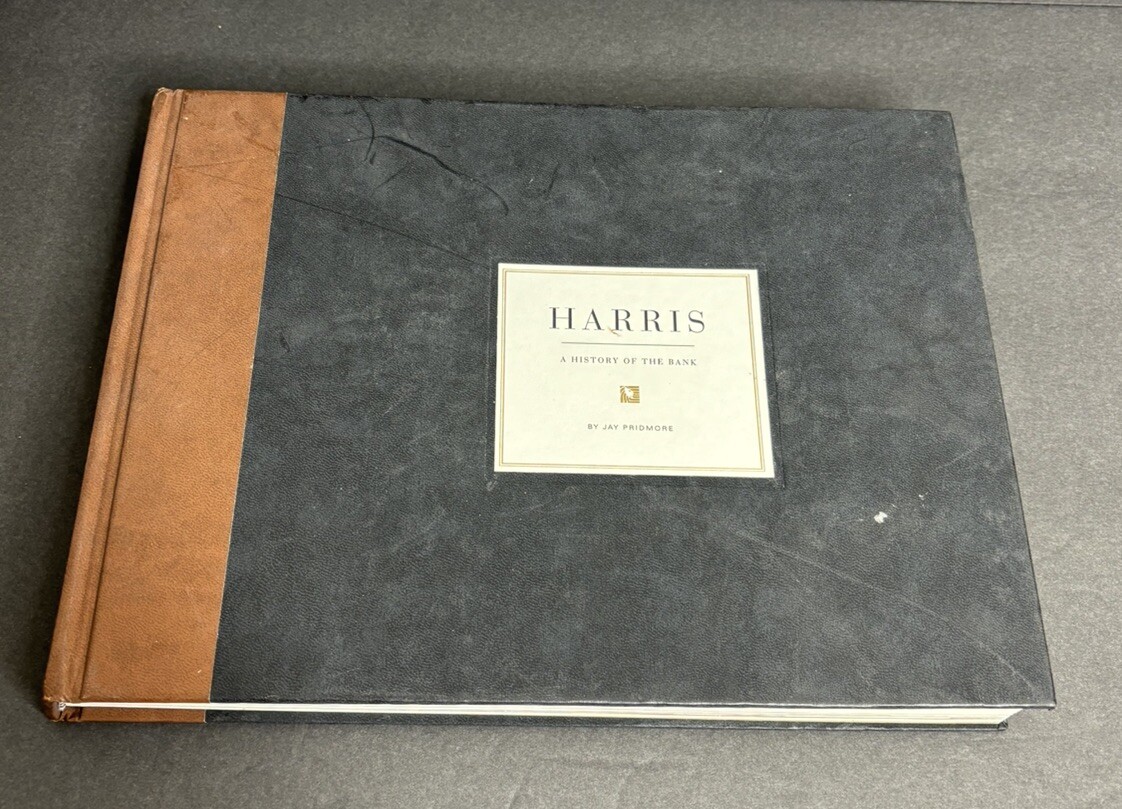 Harris Bank A History of the Bank by Jay Pridmore Book Hardcover BMO ...