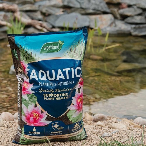 Westland aquatic Compost Planting and Potting 20L Pond Aquatic Soil ...