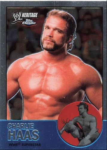 2007 Topps WWE Heritage II Chrome Charlie Haas #50 | eBay