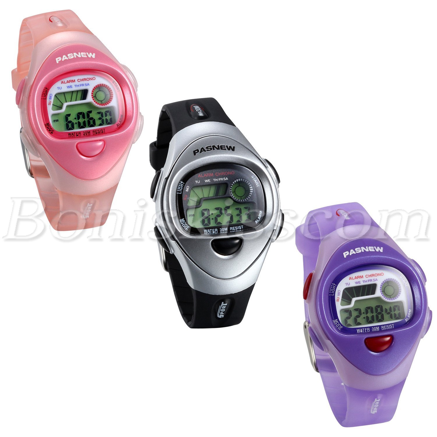 Students Kids Multi-function Sports Digital Wrist Watch For Children's ...