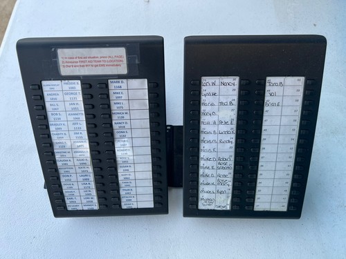 Panasonic KX-DT390-B 60-Button Add On Module w/Bracket - Charcoal | eBay