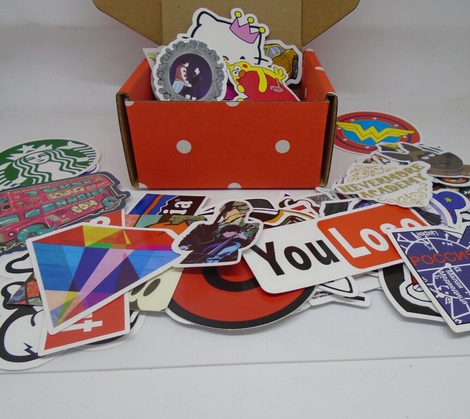 150 Skateboard Stickers Random Bomb Vinyl Laptop Notebooks Decals Skate ...