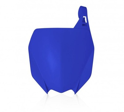 Acerbis 2685860003 Front Number Plate - Blue | eBay